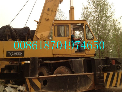 Used Crane Mobile Crane Tadano Crane Tg500e Truck Crane, High Quality ...