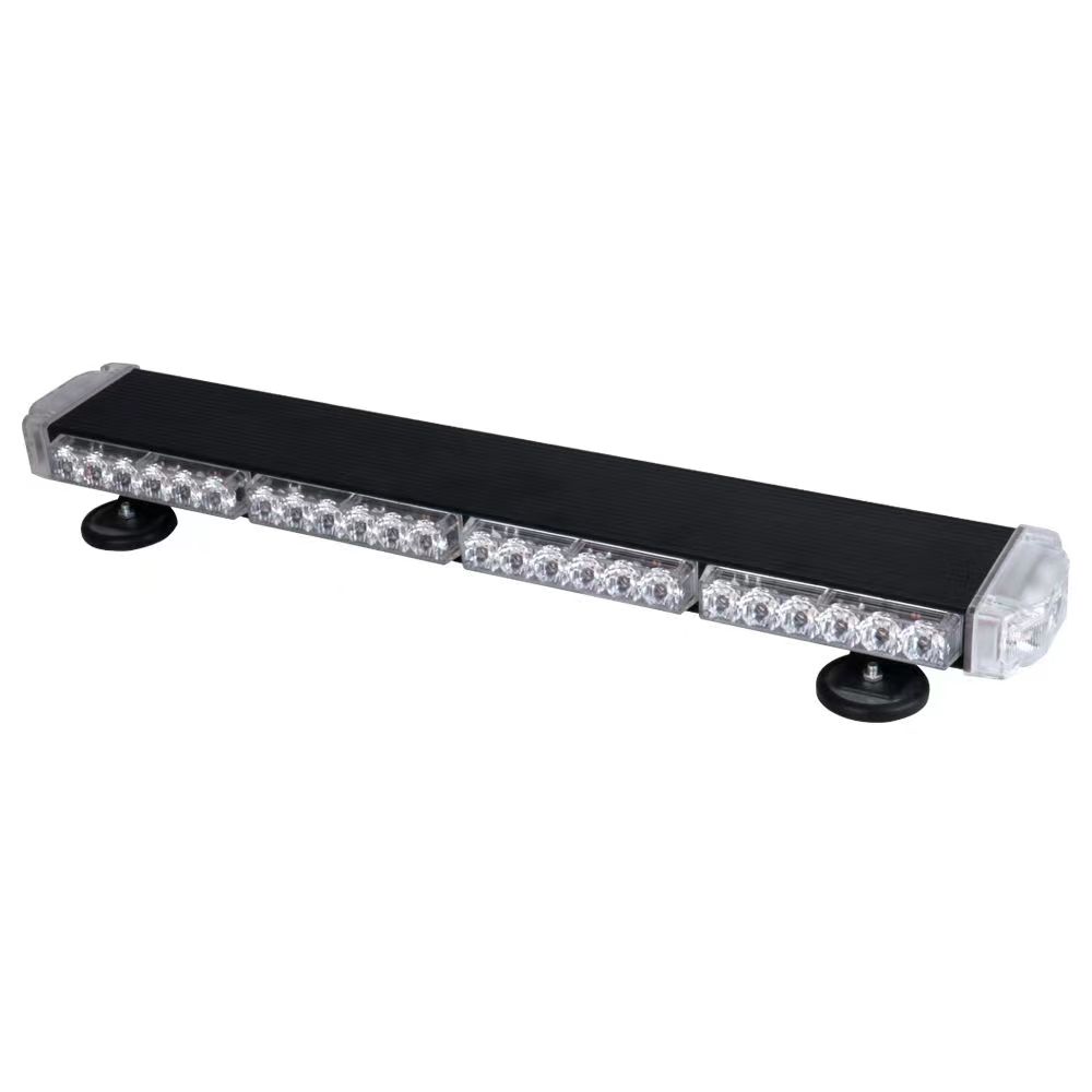 Led Amber Rooftop Emergency Warning Light Bar - Magnetic Flashing ...