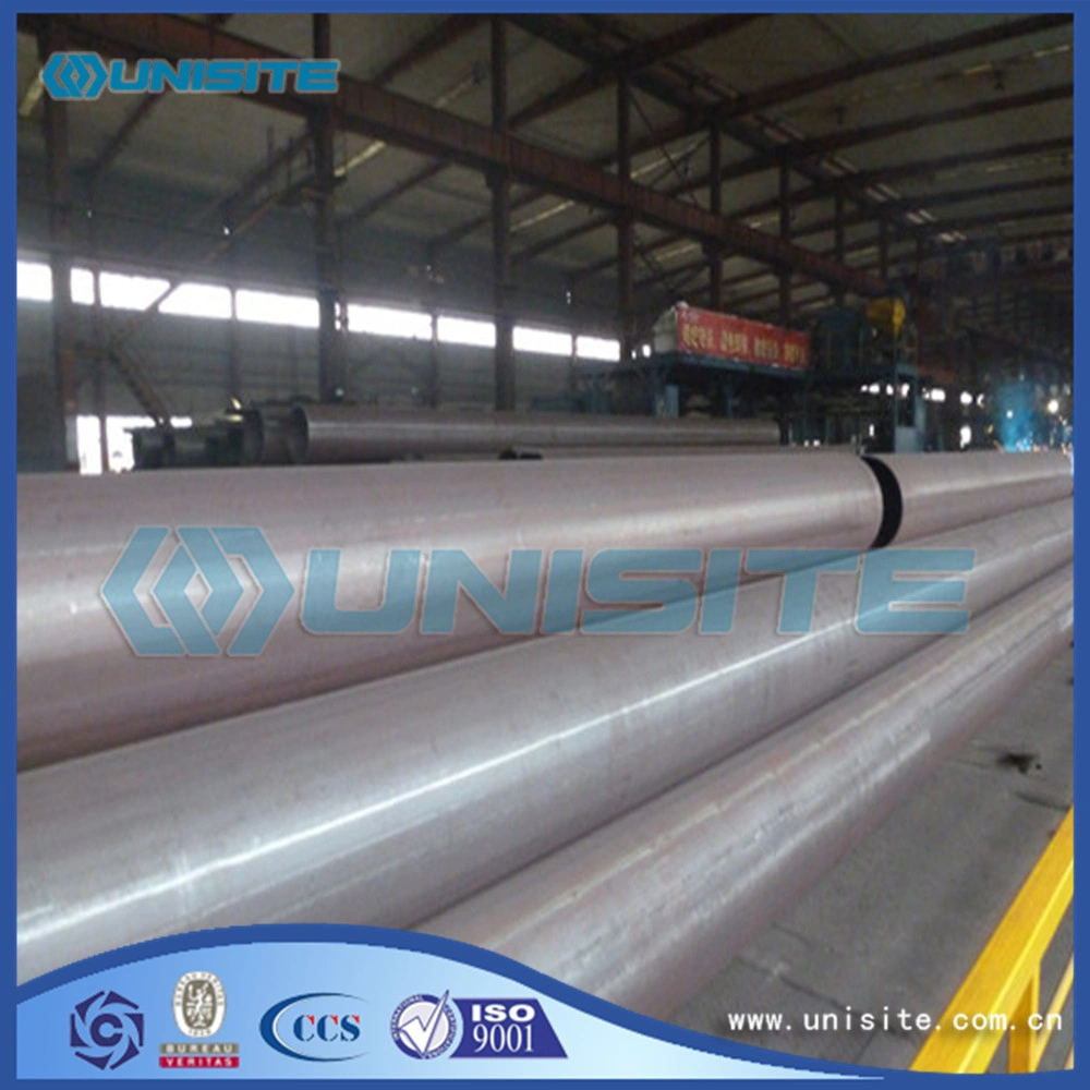 Longitudinal steel seam welded pipes