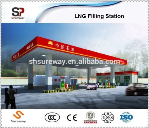 Skid-mounted Lng Filling Station/l-cng Filling Station/cng Filling ...