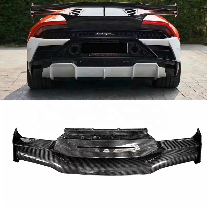 Dry Carbon Fiber Rear Wing Spoiler For Lamborghini Huracan Evo Monza ...