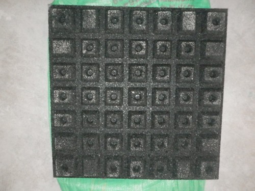 Perforated Brick Interlocking Rubber Paver, High Quality Perforated ...