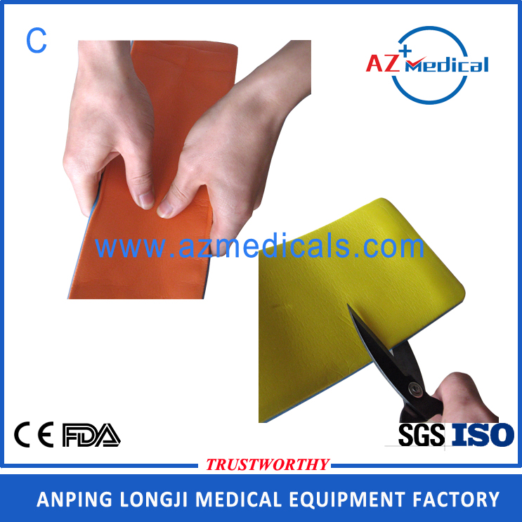 First Aid Universal Orange Blue Roll Splint, High Quality First Aid ...