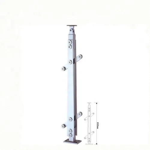 Stainless Steel Wooden Modern Railing Pillars Designs, High Quality ...