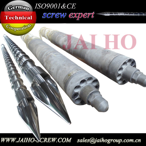 Screw Barrel For Injection Molding/bimetallic Injection Screw Barrel ...