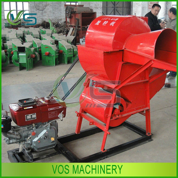 Wheat Threshing And Rice Shelling Machine, High Quality Wheat Threshing ...