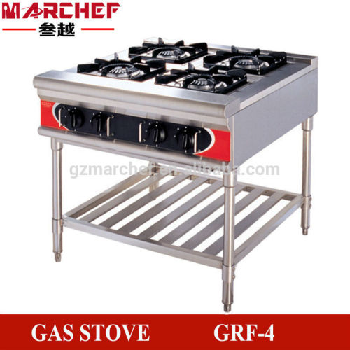 4 Burners Free Standing Type Commercial Kitchen Gas Burner Stove ...