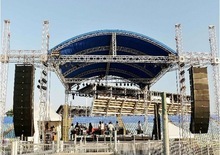 Exhibition Truss, Concert Scaffolding Truss System, Bossgoo.com의 고품질 ...