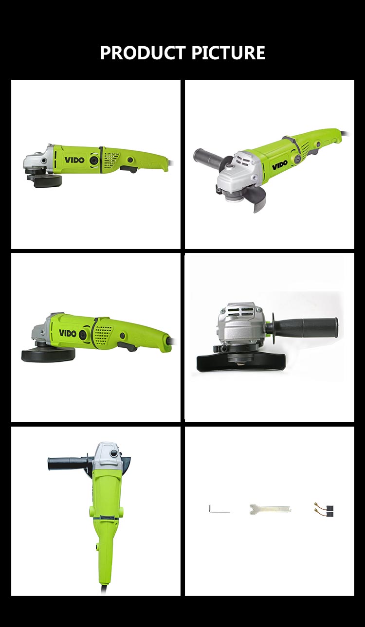 Vido 1300w M14 Angle Grinder Stand 125mm, High Quality Vido 1300w M14 ...