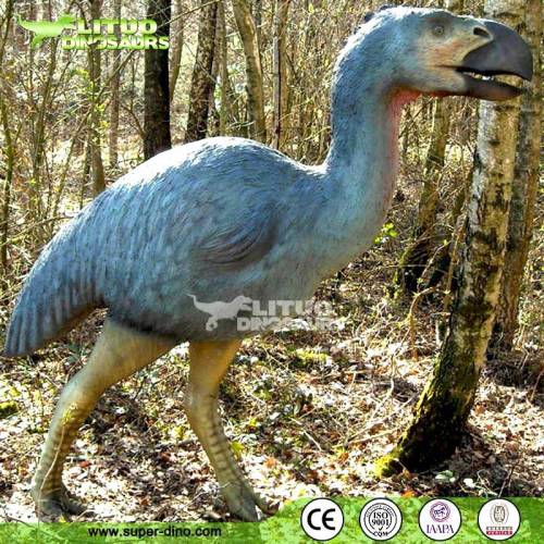 Life Size Animatronic Extinct Animal Model Dodo Bird For Museum And ...