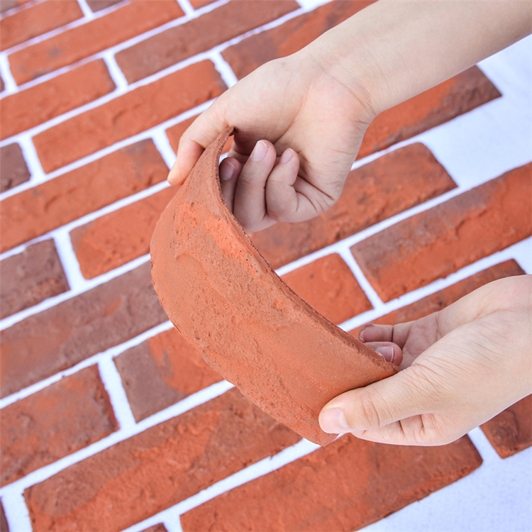 Modern Villa Waterproof Light Flexible Clay Exterior Wall Cladding Tile ...