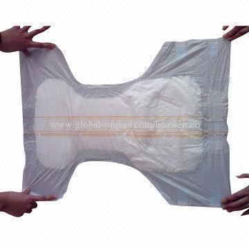 Adult Diaper With 3d Leak Guard Barriers, High Quality Adult Diaper ...