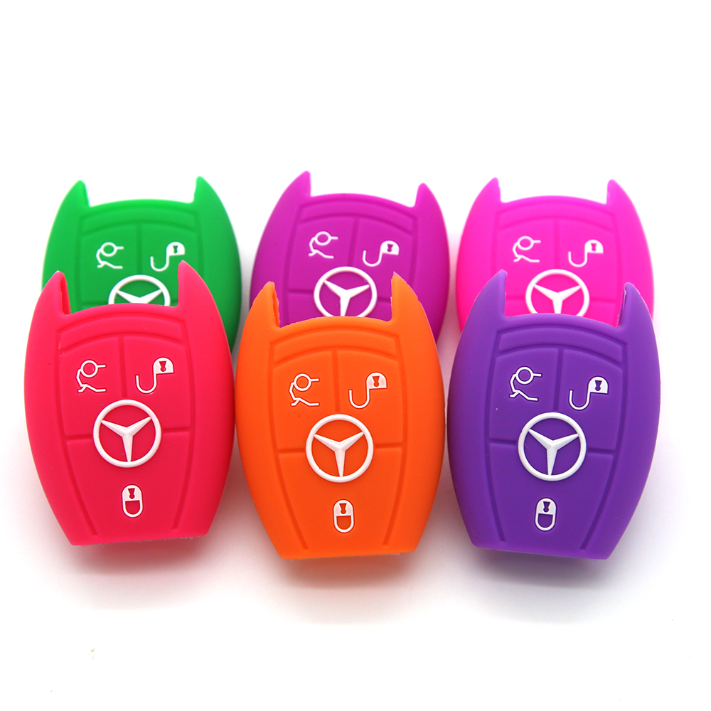 Mercedes Benz Silicone Smart Car Key Protector Cover, High Quality ...