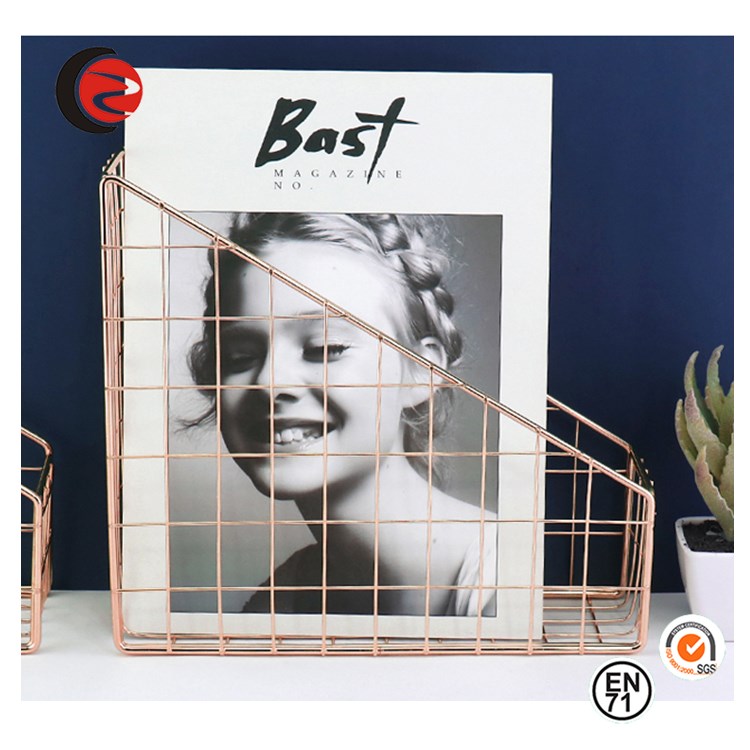 Modern Gold & Rose Gold Desktop Bookshelf Organizer, Bossgoo.com의 고품질 ...