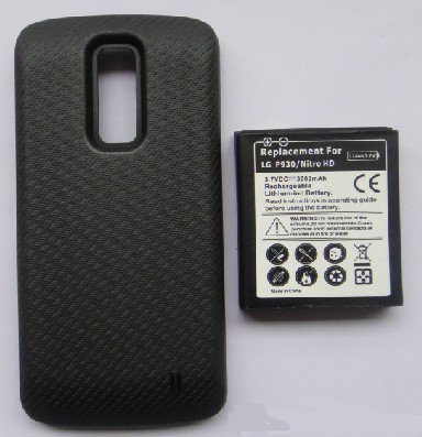 Lithium Ion 3.7v 3800mah Cell Phone Replacement Batteries For Lg P930 ...