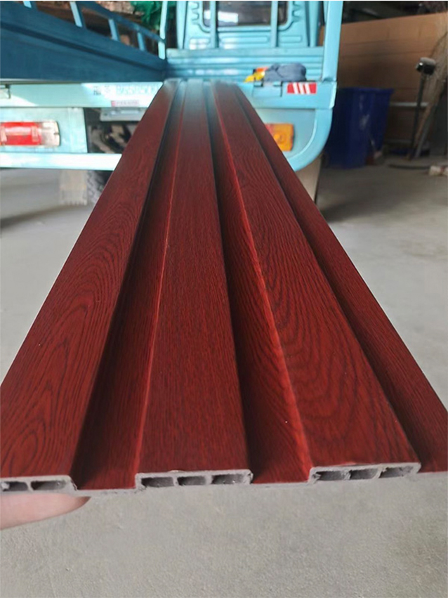 Panel Dinding Komposit Plastik Kayu Wpc Cladding, kualitas tinggi Panel ...