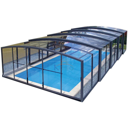Retractable Swimming Pool Roof, High Quality Retractable Swimming Pool ...