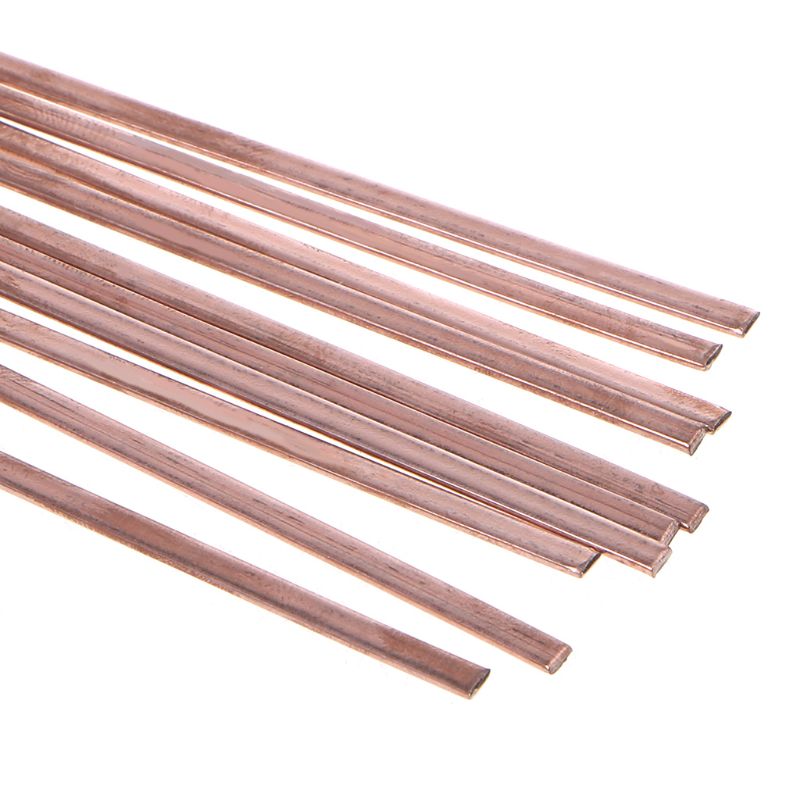 10pcs Flat Silver Electrode Low Temperature Phosphor Copper Welding ...