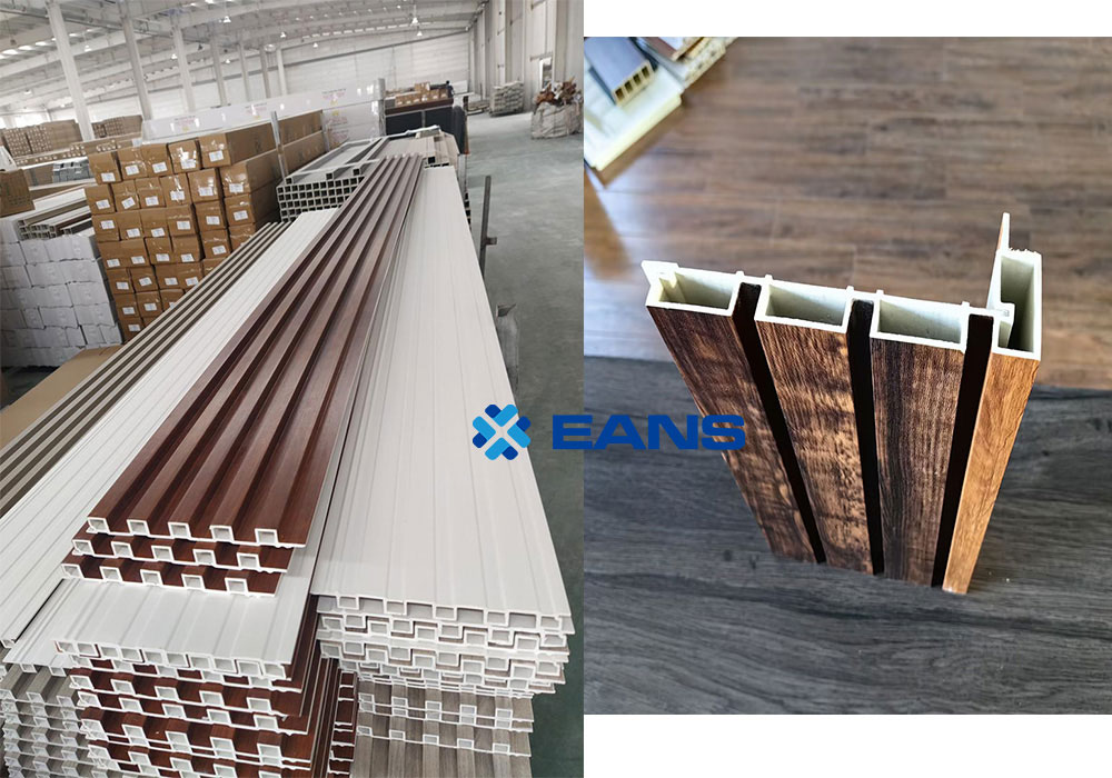 Wpc Pvc Fluted Louver Wall Panel Extruder, High Quality Wpc Pvc Fluted ...