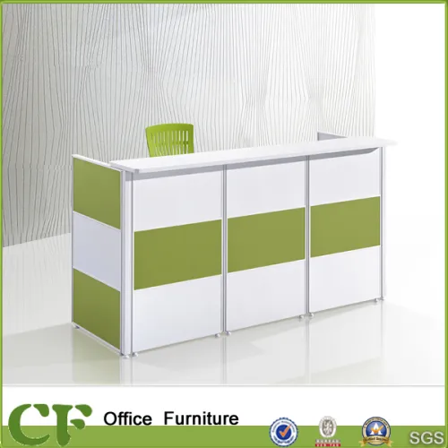 Aluminum Glass Reception Staff Table/counter, High Quality Aluminum ...
