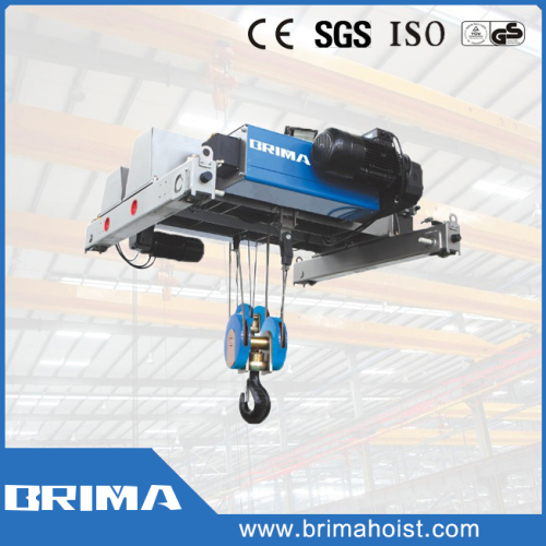 European Low Headroom Wire Rope Hoist, High Quality European Low ...