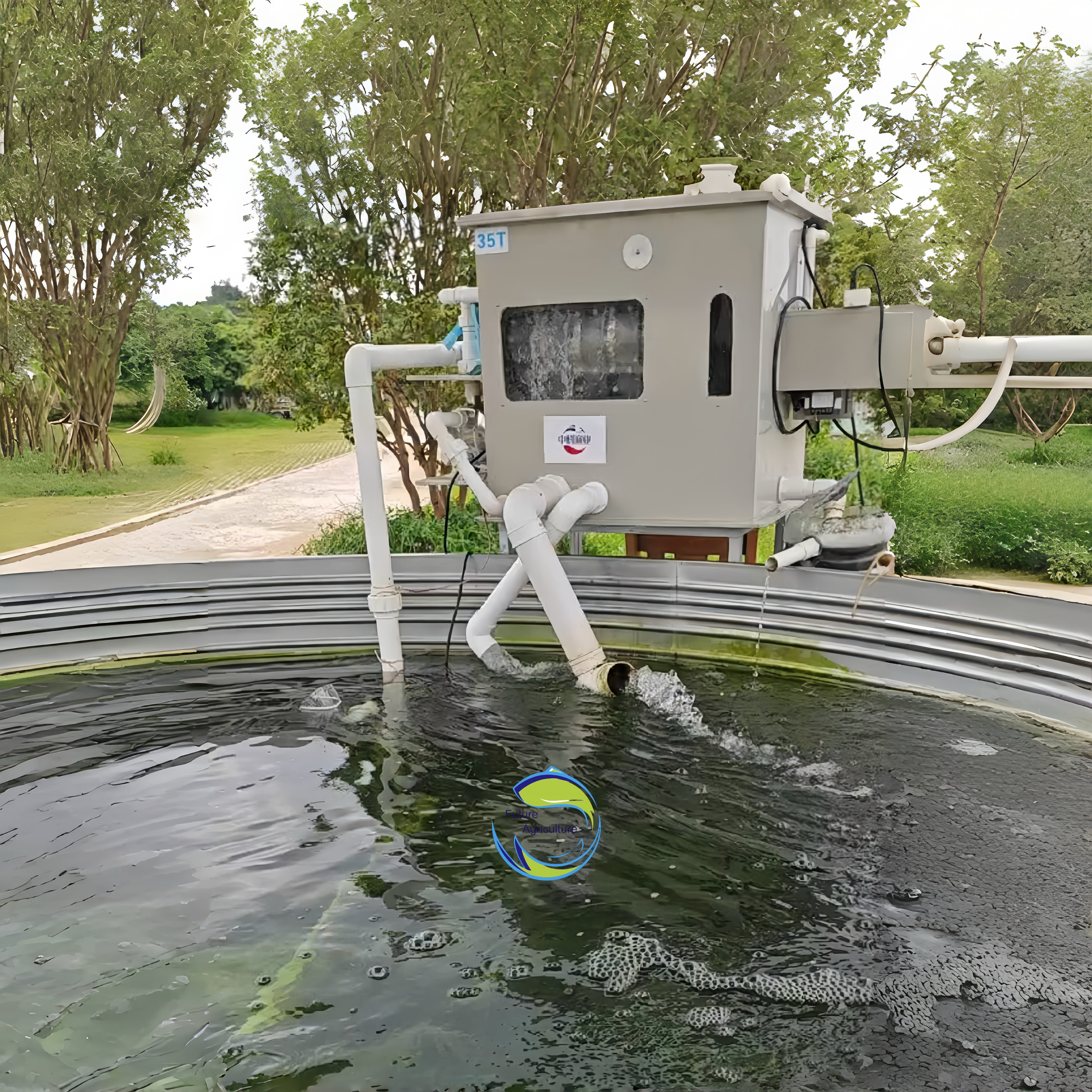 Tilapia Pond Fish Breeding Tank For Above-ground Fish Farming, High ...