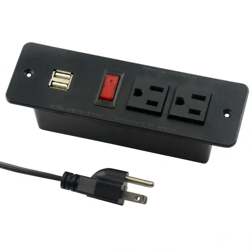 Us Dual Power Outlets With Switch Usb Sockets, High Quality Us Dual ...