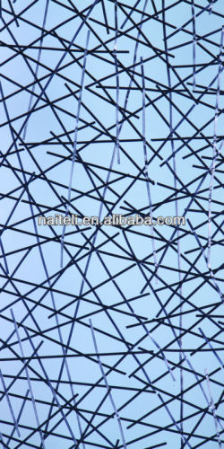 Translucent Recycled Plastic Building Materials With Metallic, High ...