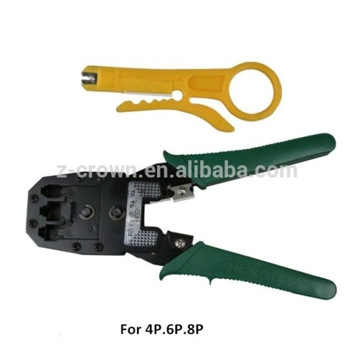 Network Cable Kit Rj45 & Rj11 Dual Use Crimping Tool Network Cable ...