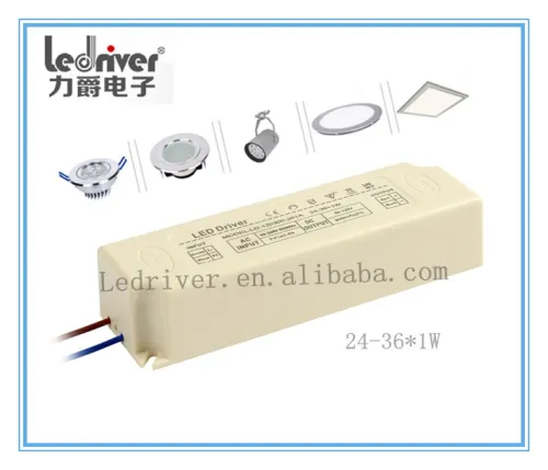 36w 120v Led Driver Power Supply Constant Voltage Ac Input Switching ...
