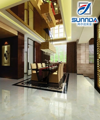 Different Types Of Density Floor Tiles Of Glazed Porcelain For Indoor ...