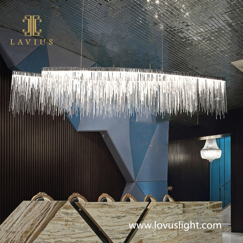 Tassel Custom Chandeliers Various Styles Of Villa Hotel Hall Chandeliers Modern Creative ...