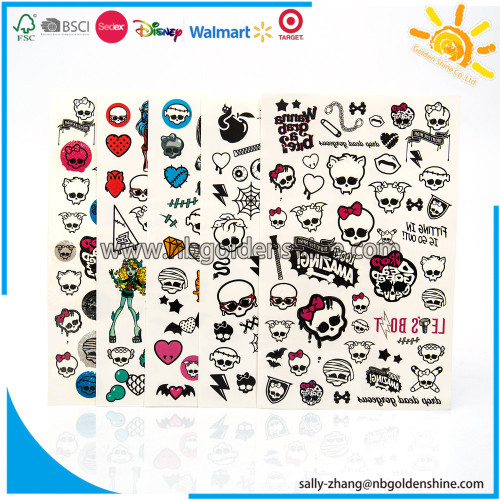 Monster High Tattoo Set คุณภาพสูง Monster High Tattoo Set บน bossgoo.com