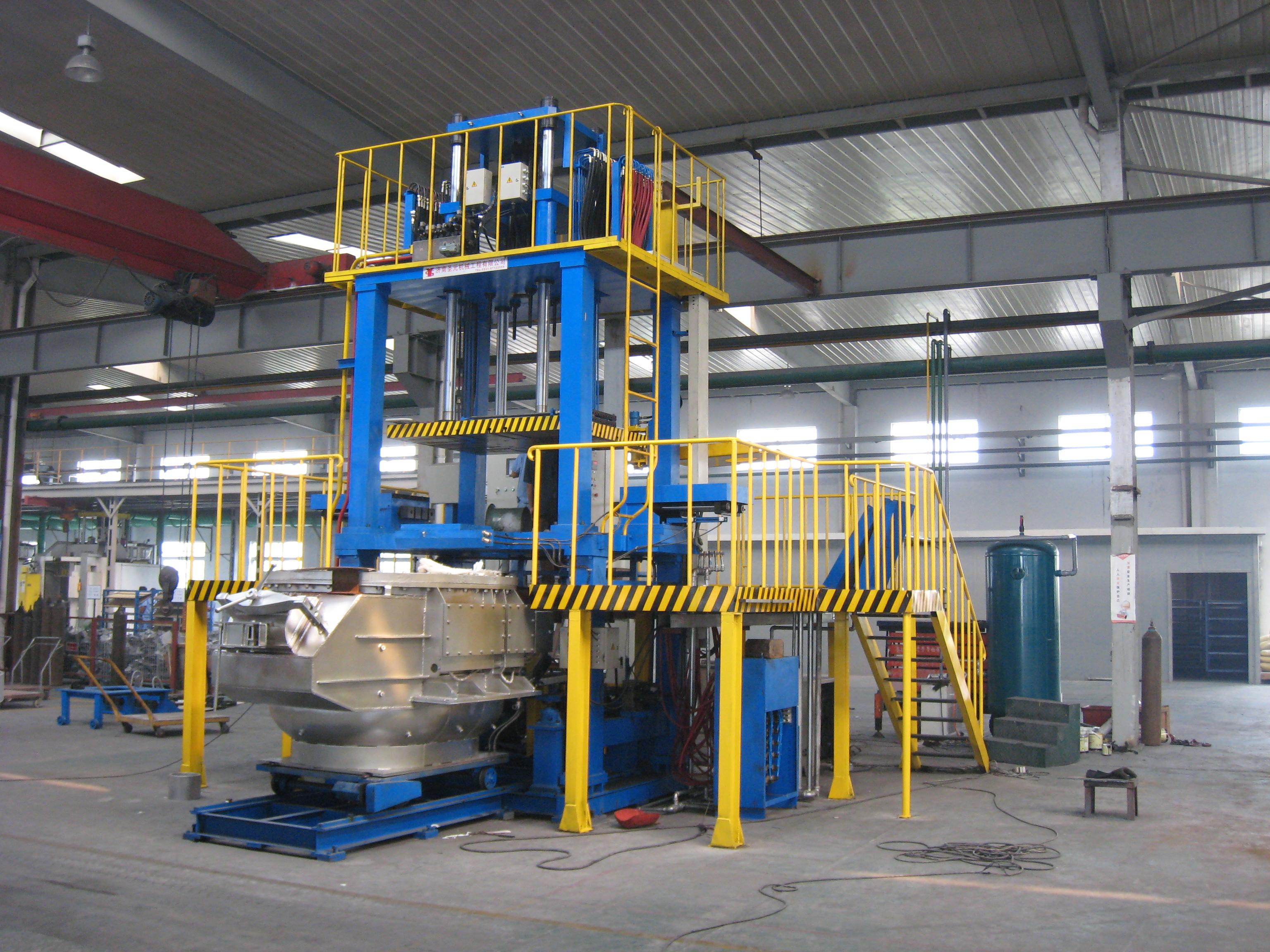 A Line Of Low Pressure Die Casting Machines, High Quality A Line Of Low ...