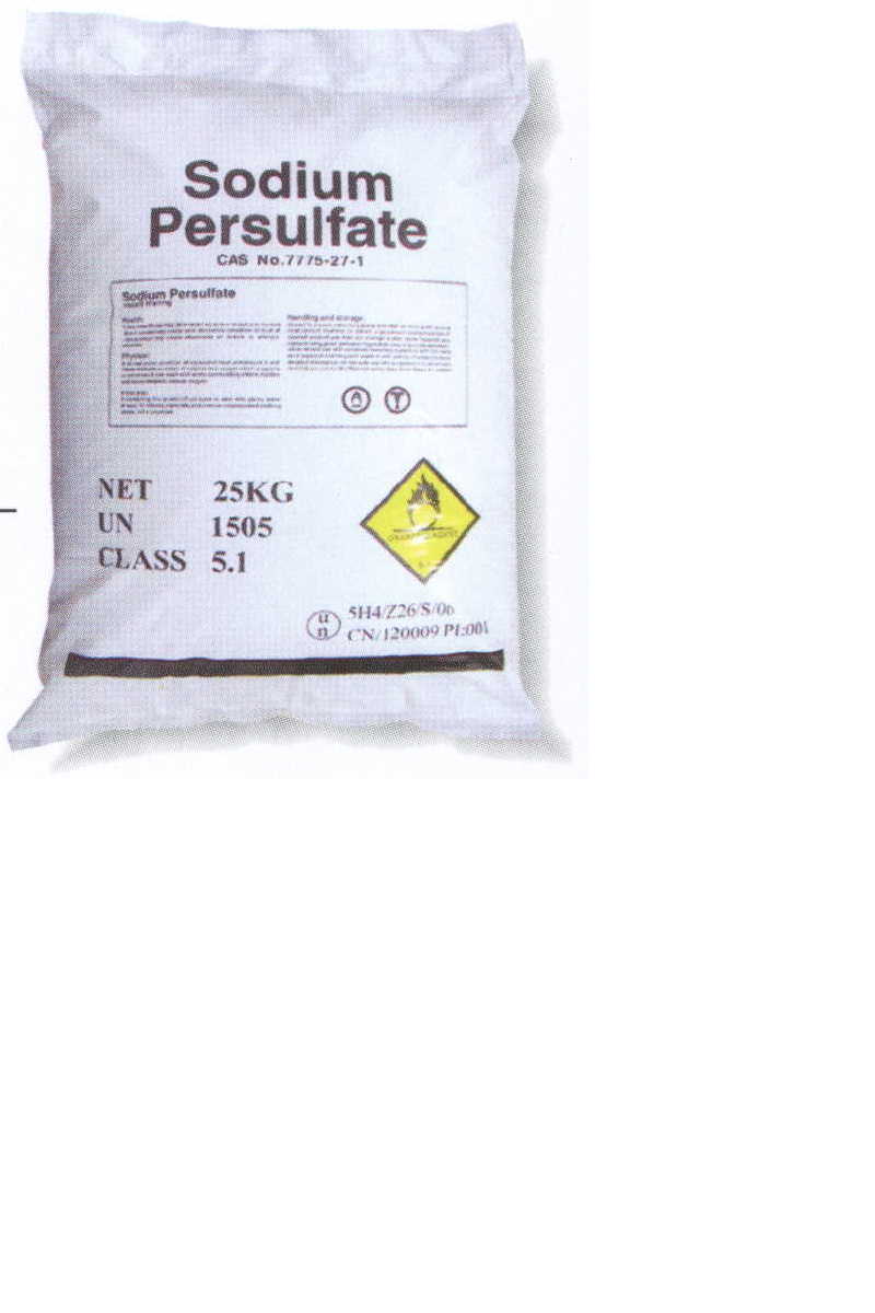Sps 99% Min Oxidant Sodium Persulphate คุณภาพสูง Sps 99% Min Oxidant ...