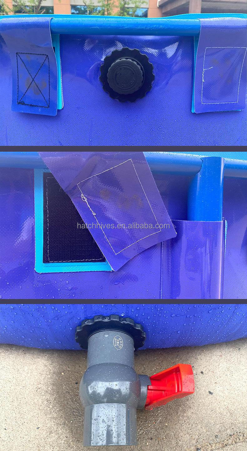 Durable Pvc Plastic Fish Shrimp Ponds For Ras System In Aquaculture ...