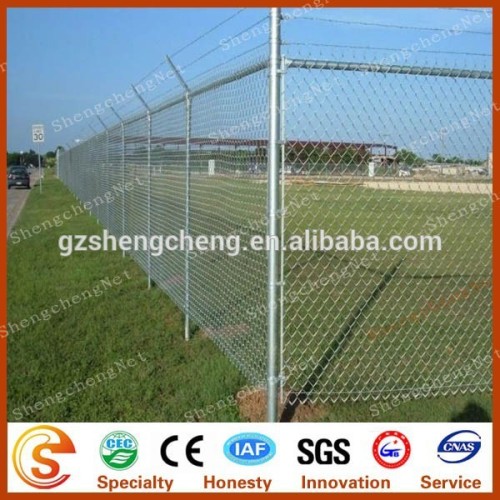 Chain Link Fence Extension Fence Stadium Fence, High Quality Chain Link ...