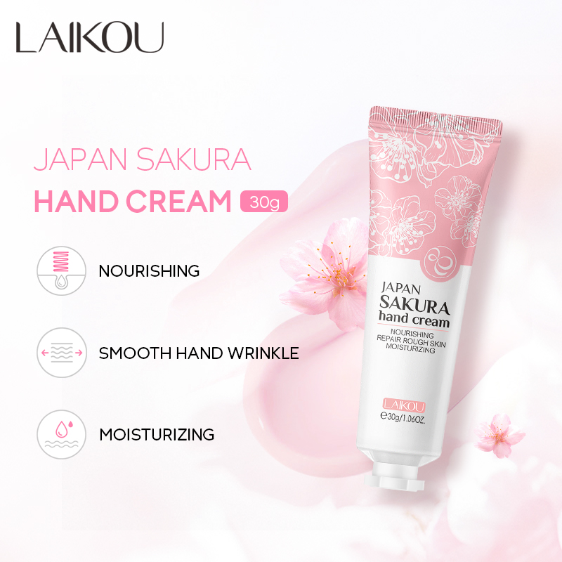 Sakura Blossom Moisturizing Anti-wrinkle Hand Cream, High Quality ...