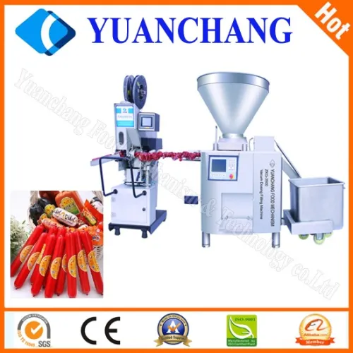 Sausage Filler + Sausage Clipper Automatic Sausage Machine, High ...