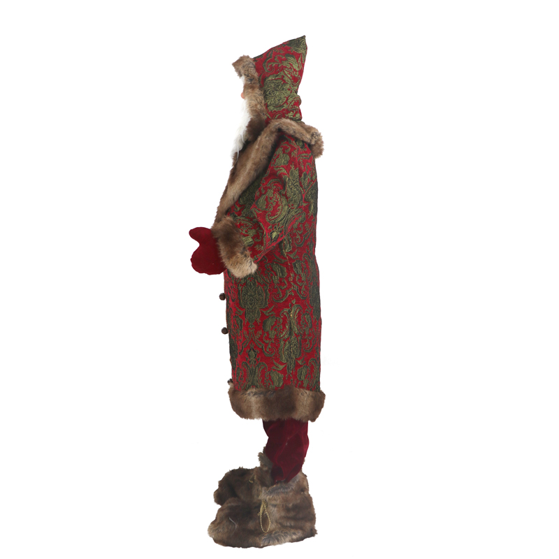 Standing Indoor Life-size Santa Claus Statue, High Quality Standing ...