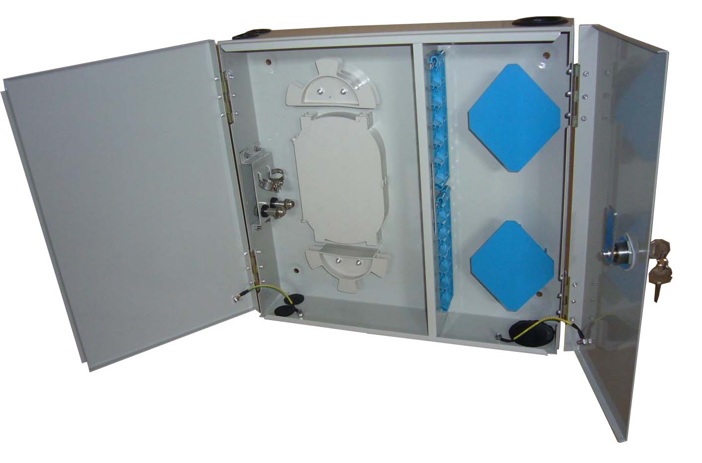 24 Cores Ftth Terminal Distribution Box , High Quality 24 Cores Ftth ...