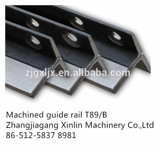 Machined Guide Rail T89/b/elevator Guide Rail/elevator Part, High ...