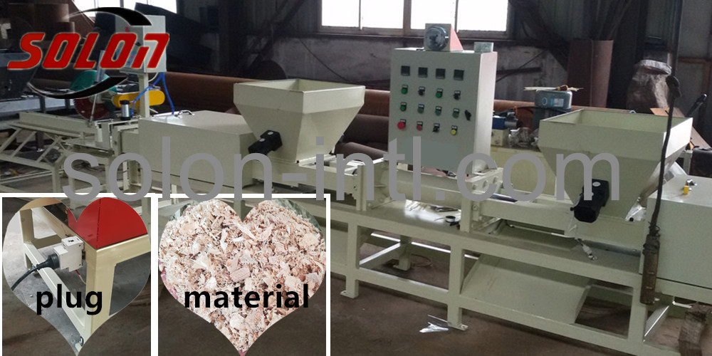 Wood Chips Block Sawdust Recycling Pallet Leg Machine, Bossgoo.com의 고품질 ...