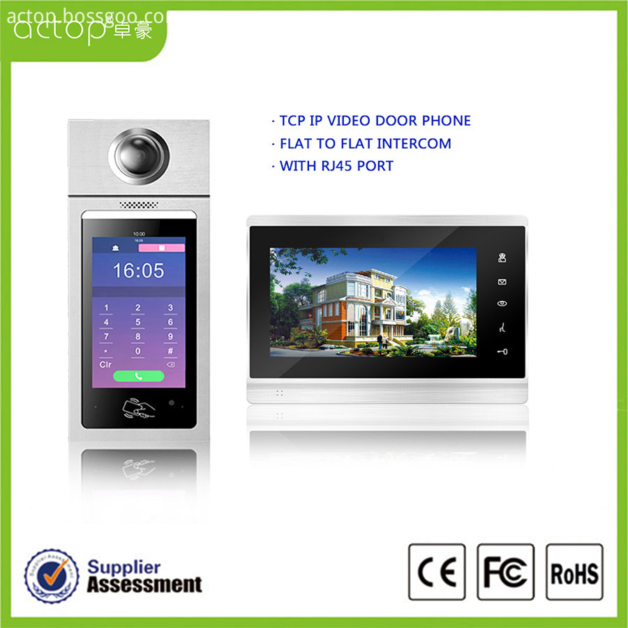 Ip Smart Video Building Intercom คุณภาพสูง Ip Smart Video Building ...