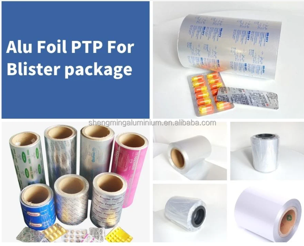 Ptp Alu Foil And Pvc Sheet Film For Pharmaceutical Blister Packaging ...
