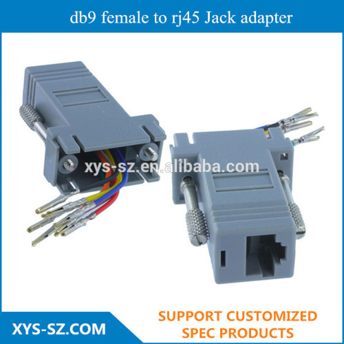 Db9 Female To Rj45 Jack Adapter, High Quality Db9 Female To Rj45 Jack ...