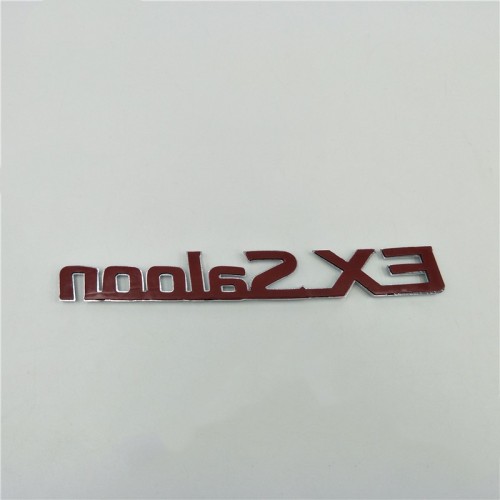 For Nissan Sunny B15 Ex Saloon Silver Chrome Emblems Logo Rear Trunk ...