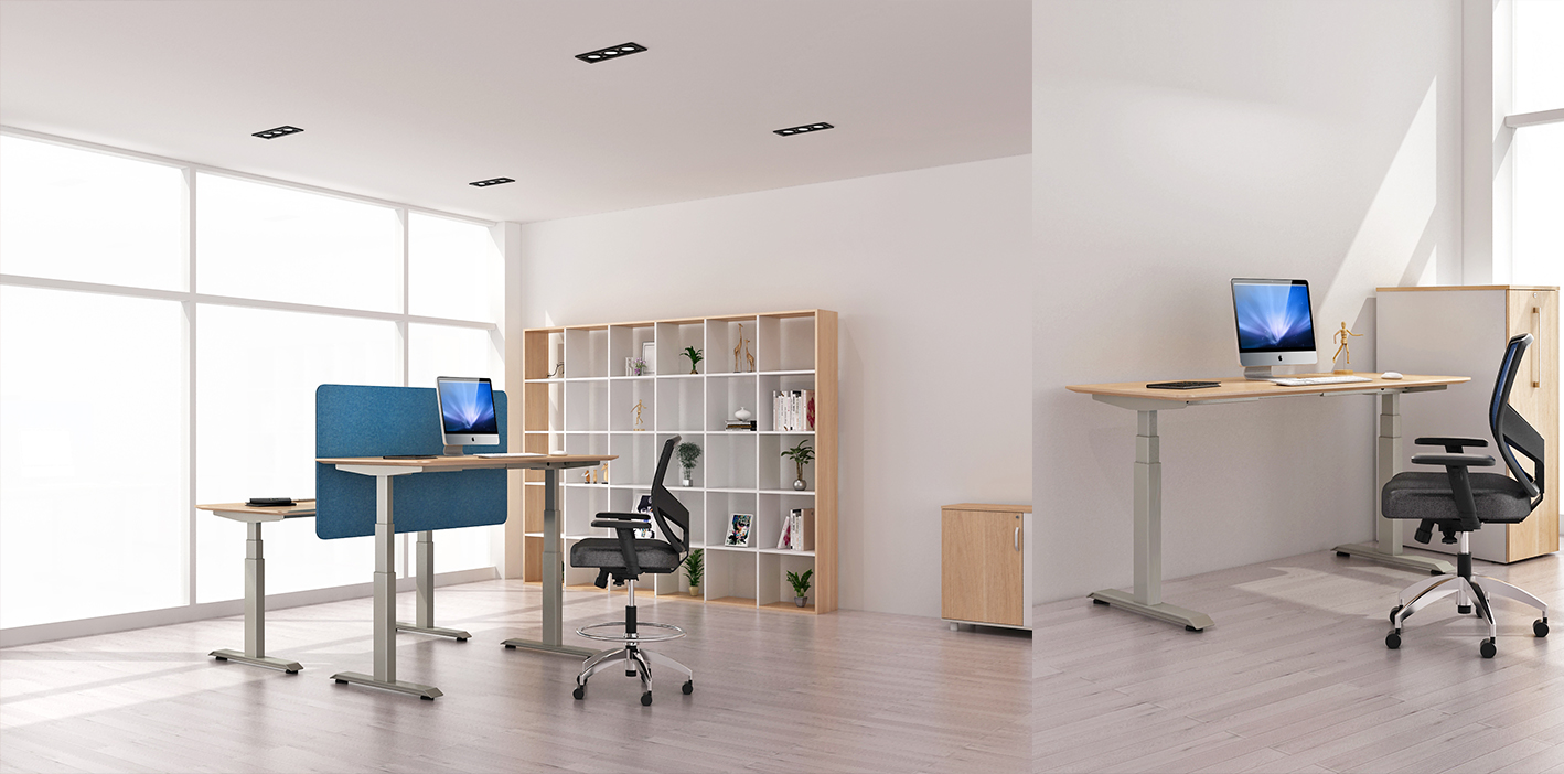 Office Desk Design Practice for Sedentary White-Collar Workers