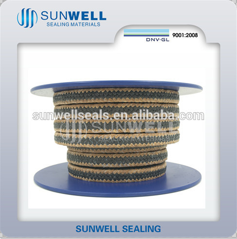 Graphite Ptfe Packing With Aramid Fiber Corners(sunwell), High Quality ...
