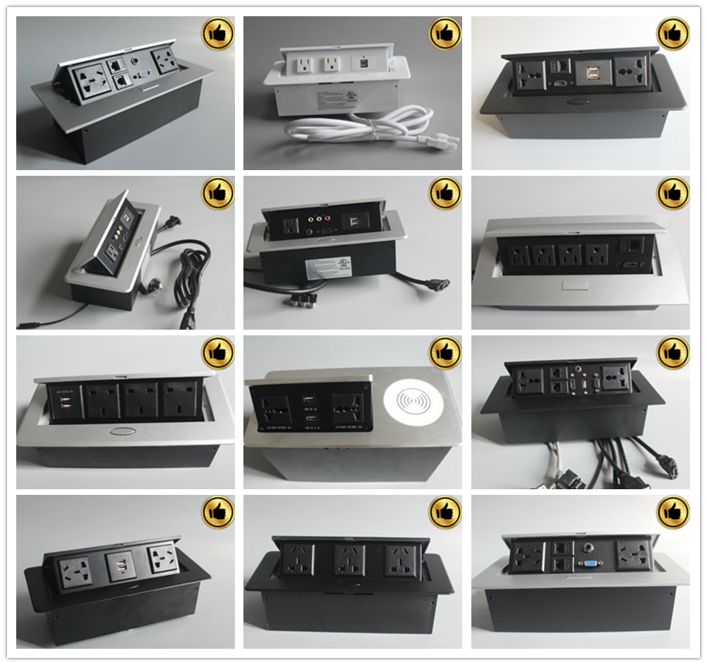 Universal Multi-smart Office Desk Power Kitchen Socket Outlet With ...